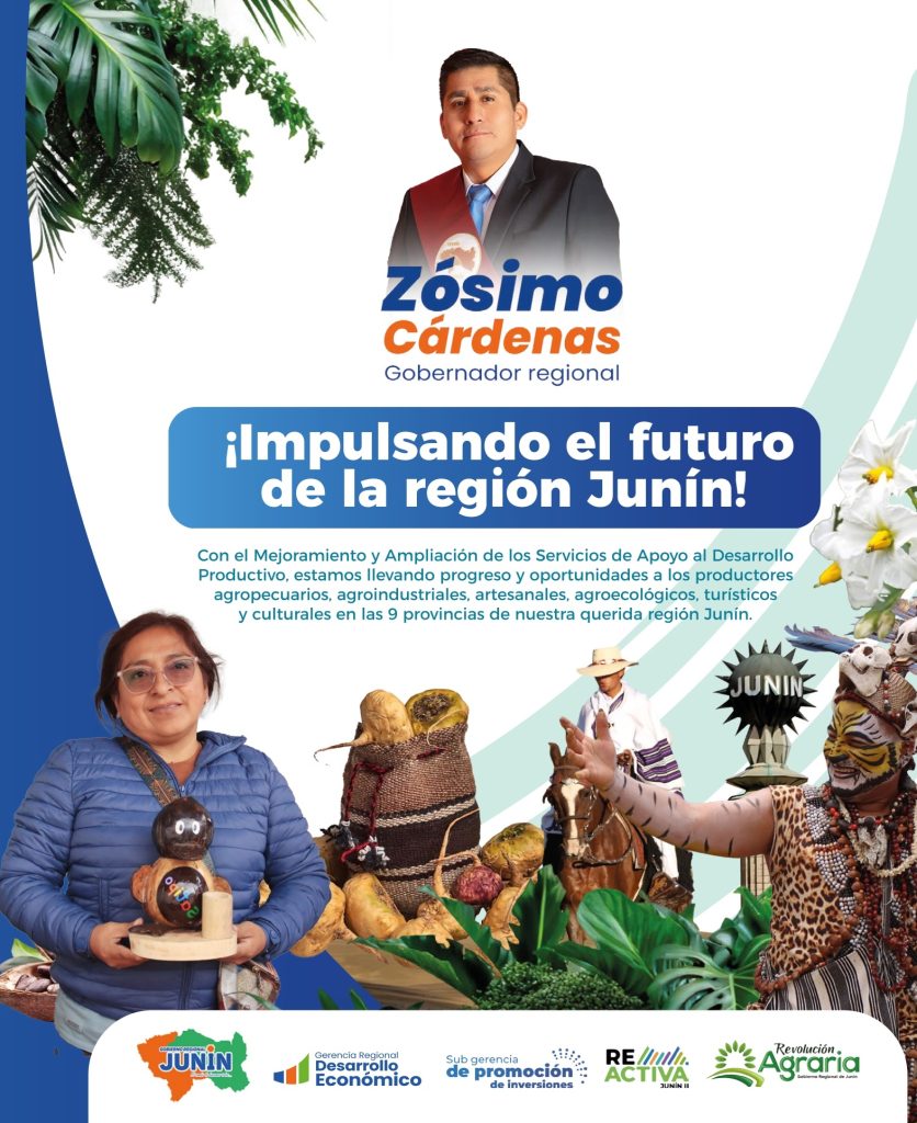 Zósimo Cárdenas: Construyendo un Junín Próspero y Sostenible - Bitácora ...